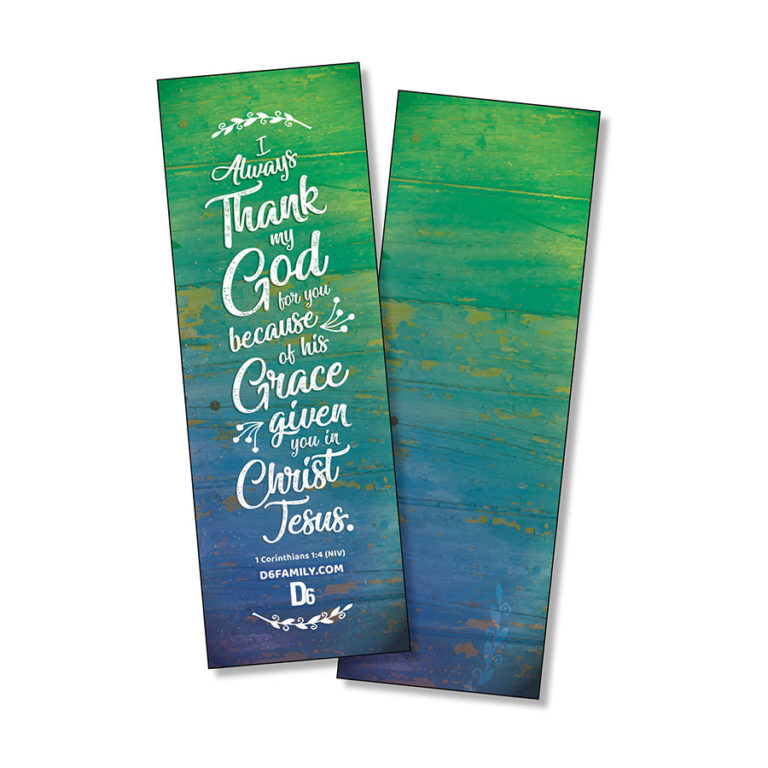 D6 Thankful Bookmark | Randall House Store